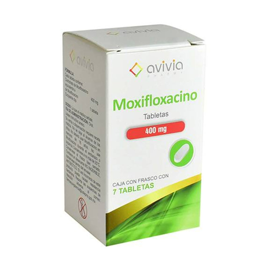 MOXIFLOXACINO 400MG CAJA C/ FRASCO CON 7 TABLETAS – My Store